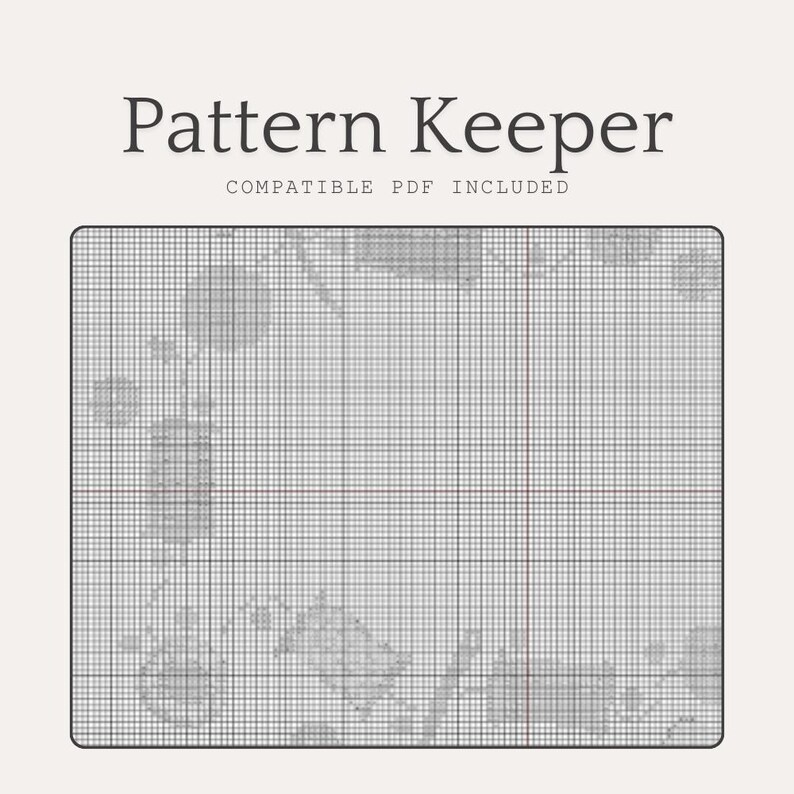 Needle and Thread Border Template Cross Stitch Pattern – Digital PDF ...