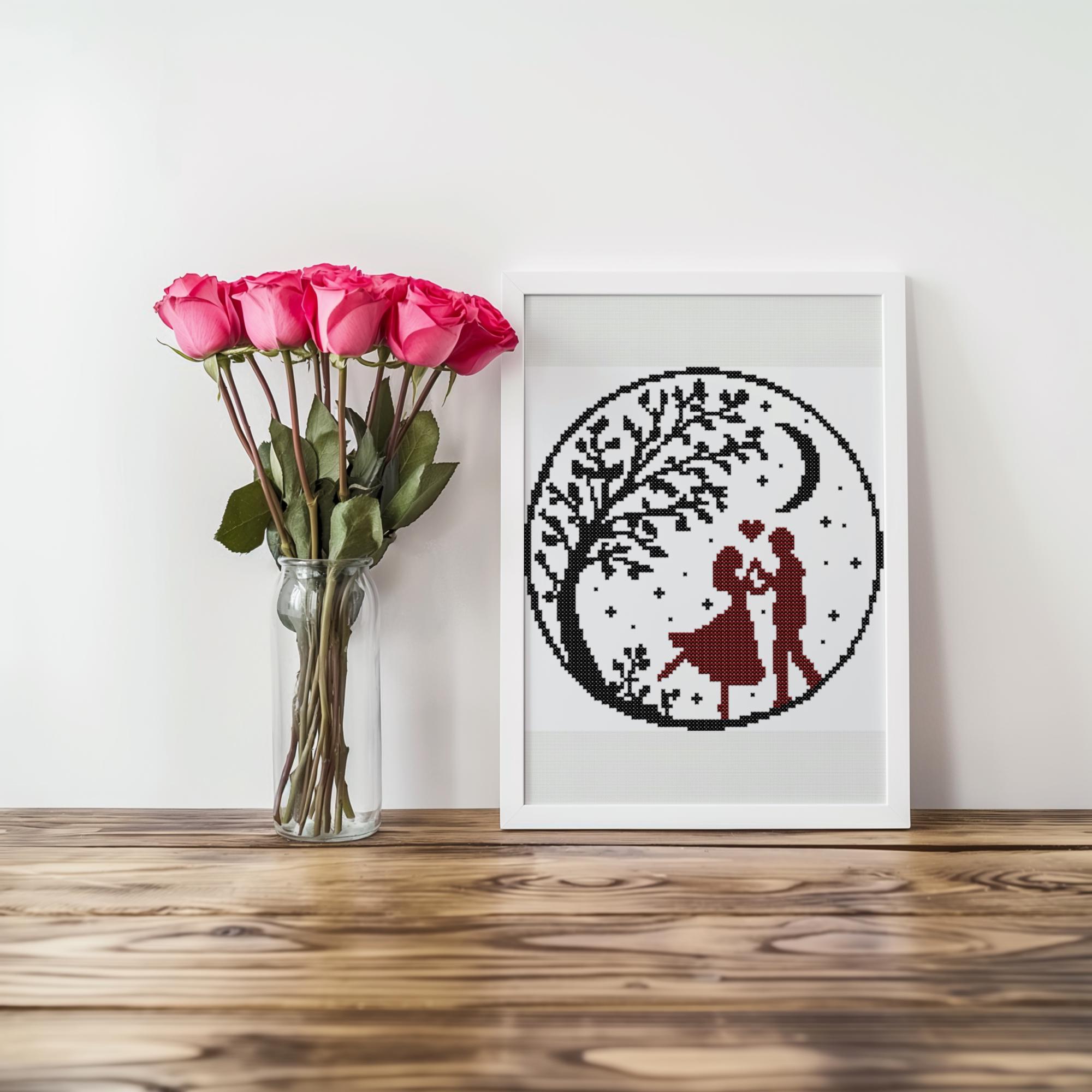 Moonlit Waltz PDF Cross Stitch Pattern – Digital PDF, Counted Cross ...