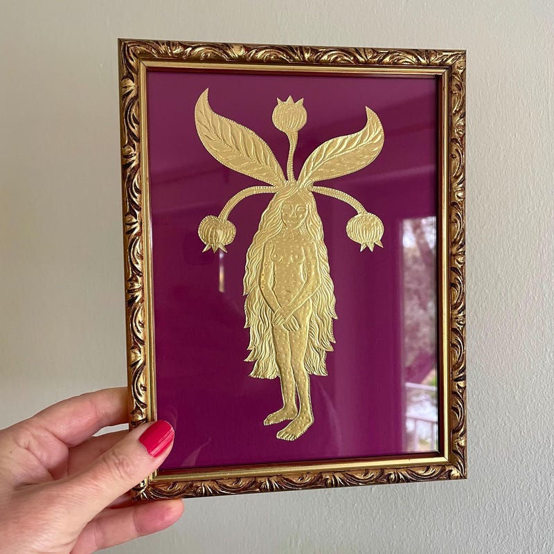 Tin Brass Frame - Etsy UK