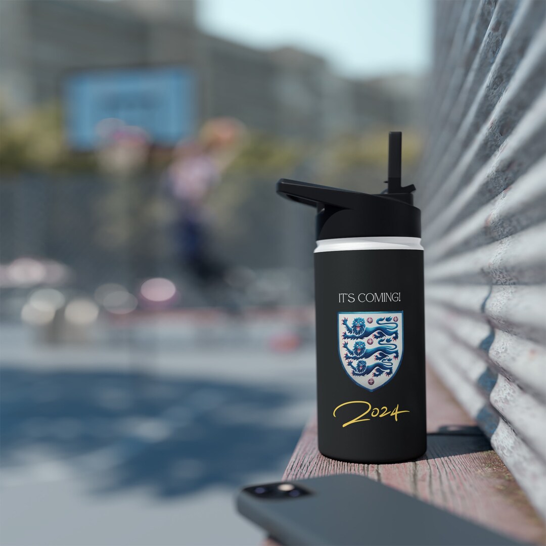 It's Coming Home Euro Cup 2024 England Stainless Steel Water Bottle Gift, Football Gift Standard ...