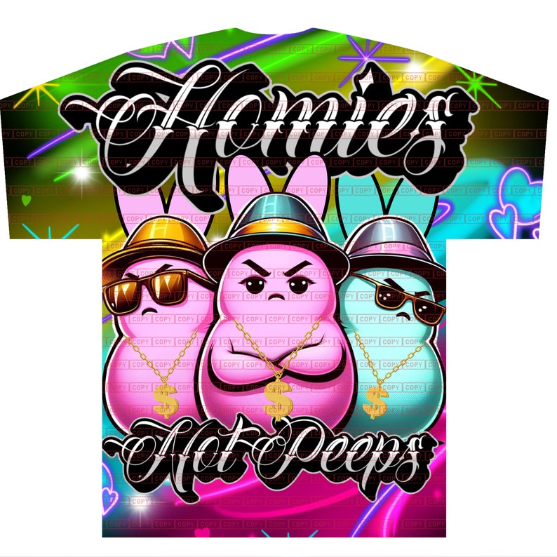 Cholo Peeps Old School Homies Spanish Easter Chicano Commercial Use Png ...