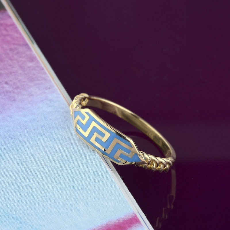 Greek Key Bracelet - Etsy