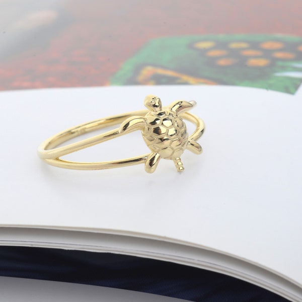 Sea Turtle Ring - Etsy