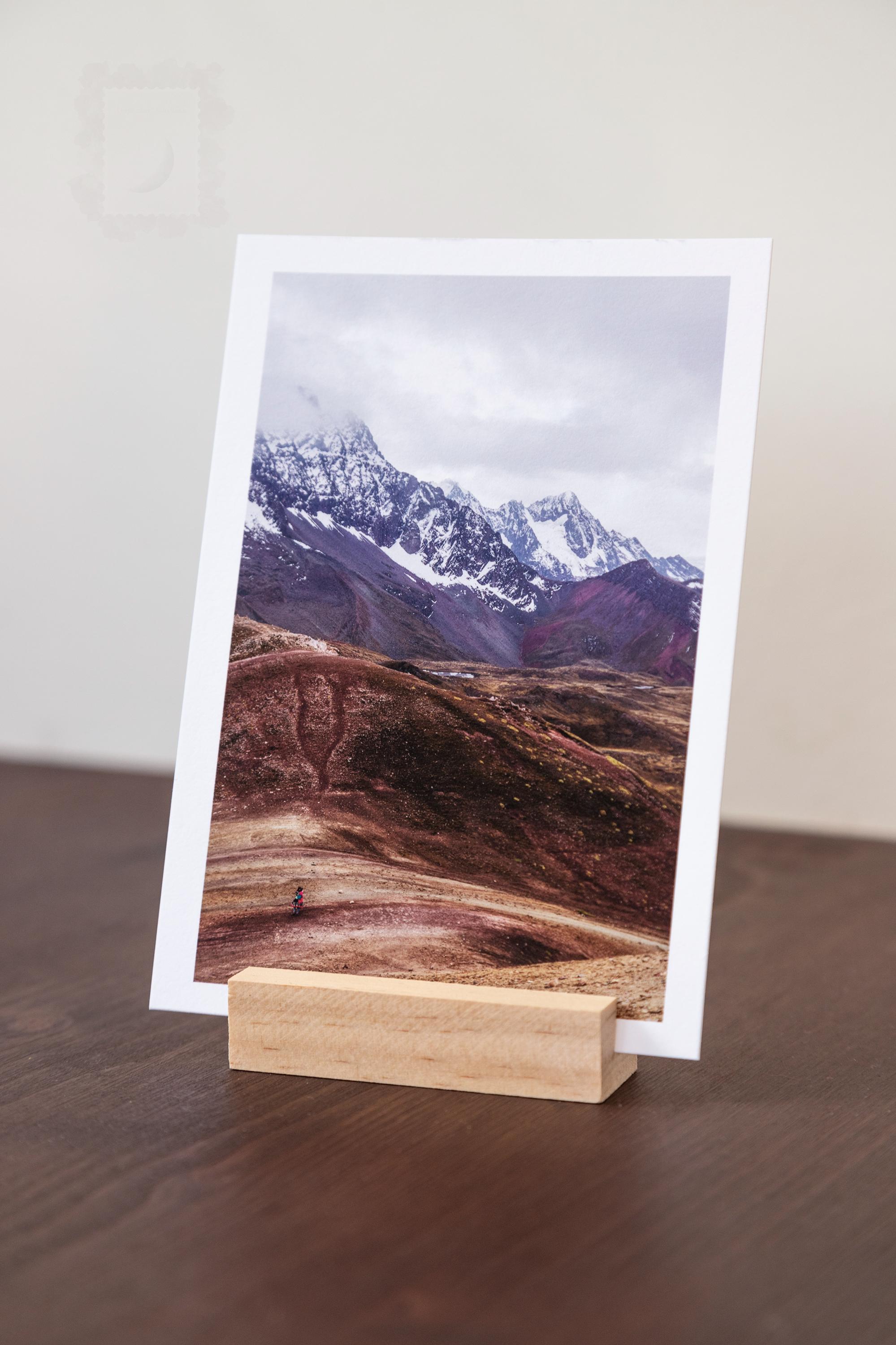 Rainbow Mountain Peru Postcard or Print, Travel Photography - Etsy