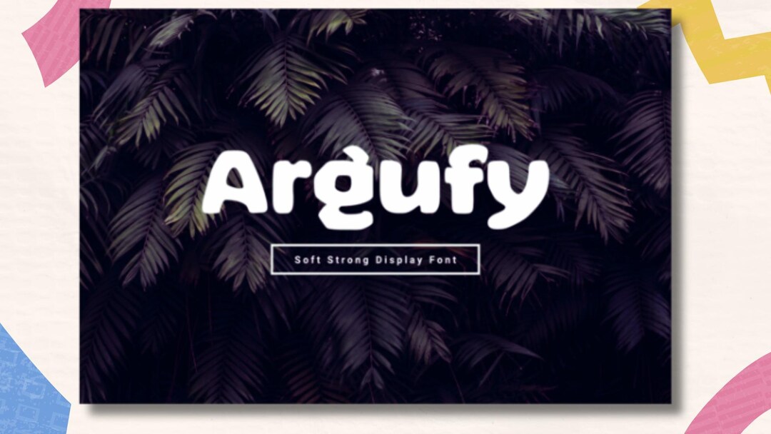Argufy Font, Script Font, Handwritten Font, Branding Font, Wedding Font ...