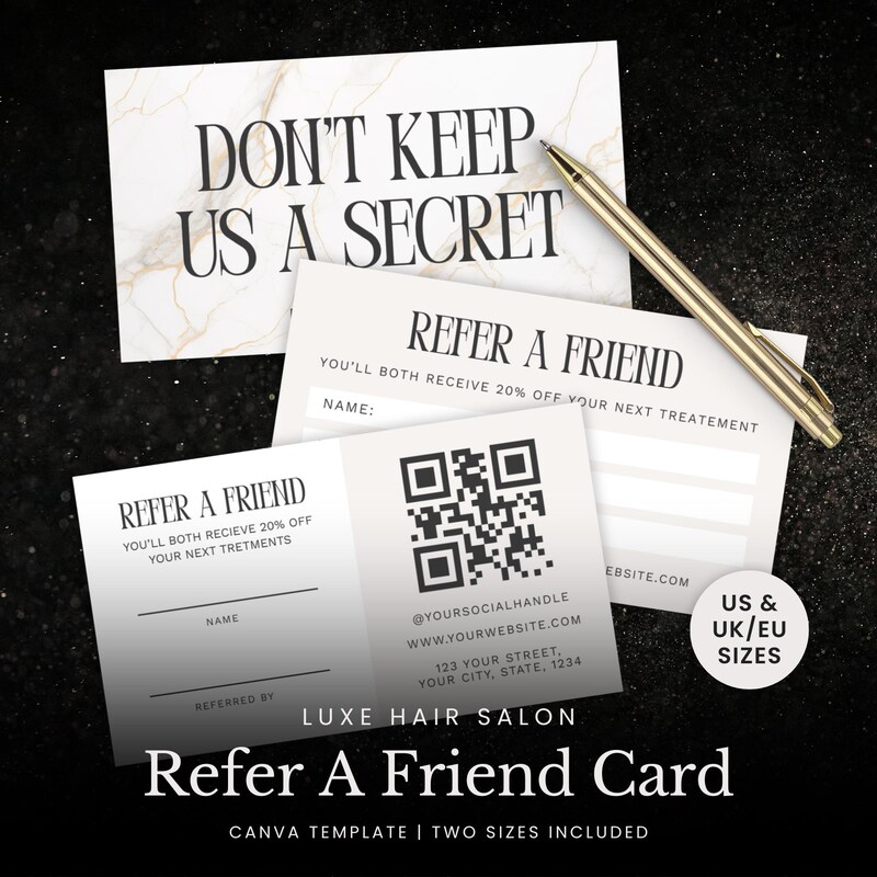 Referral Card - Etsy