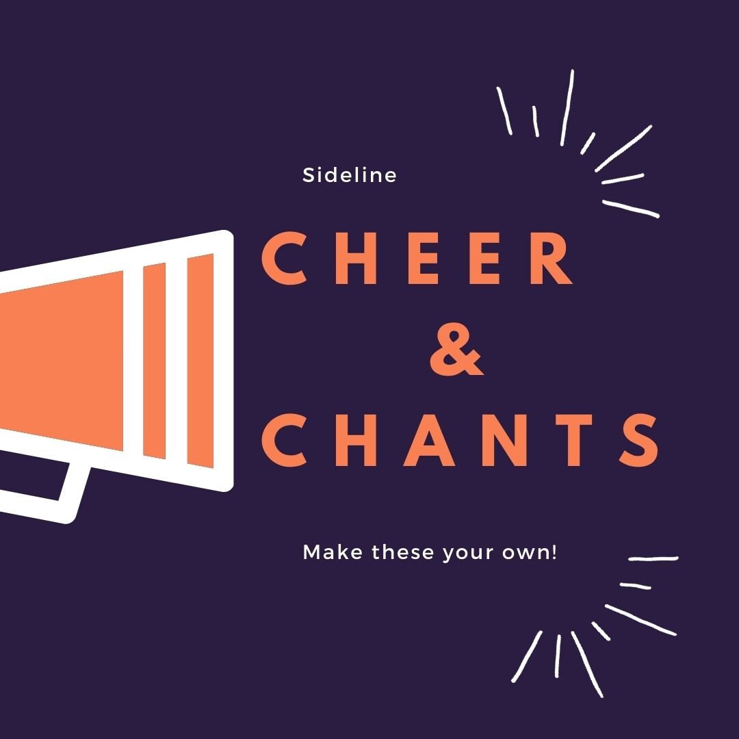 Cheer and Chants- Sideline - Etsy
