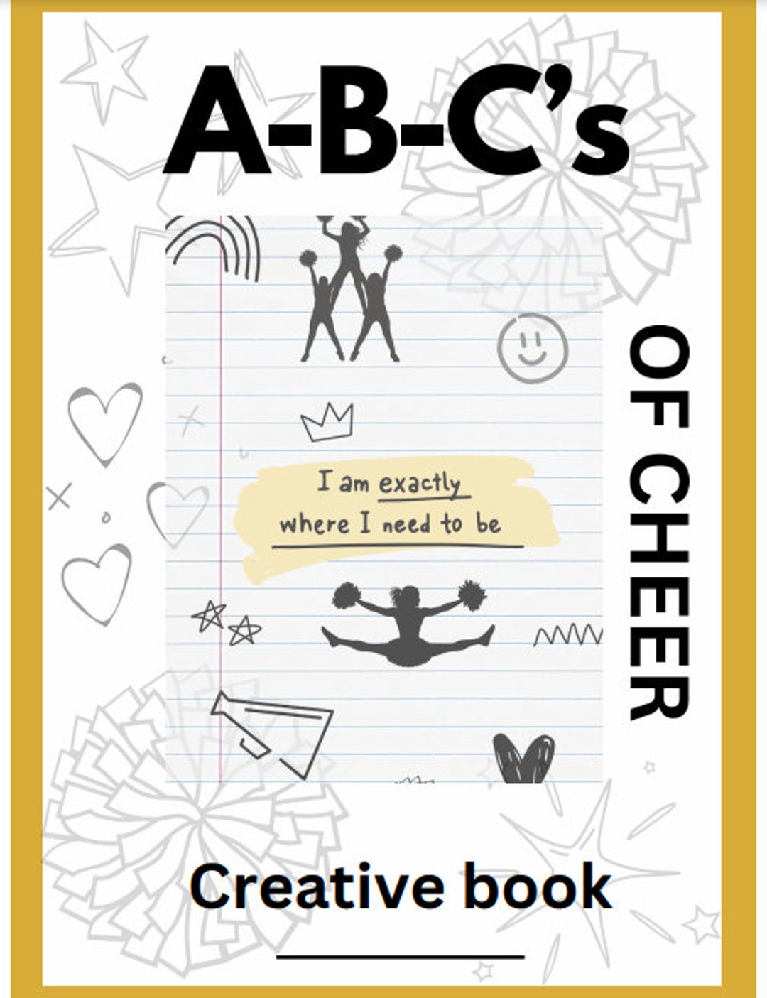 Abc's of Cheer- Creative Book - Etsy