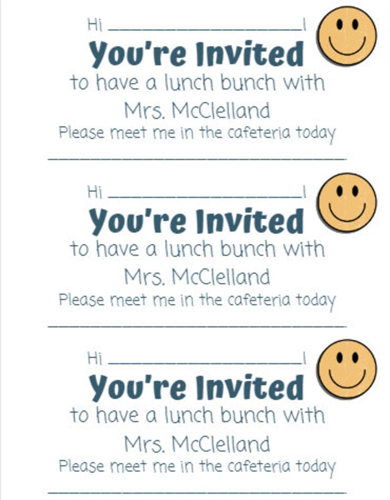 Counseling Lunch Bunch Pass - Etsy