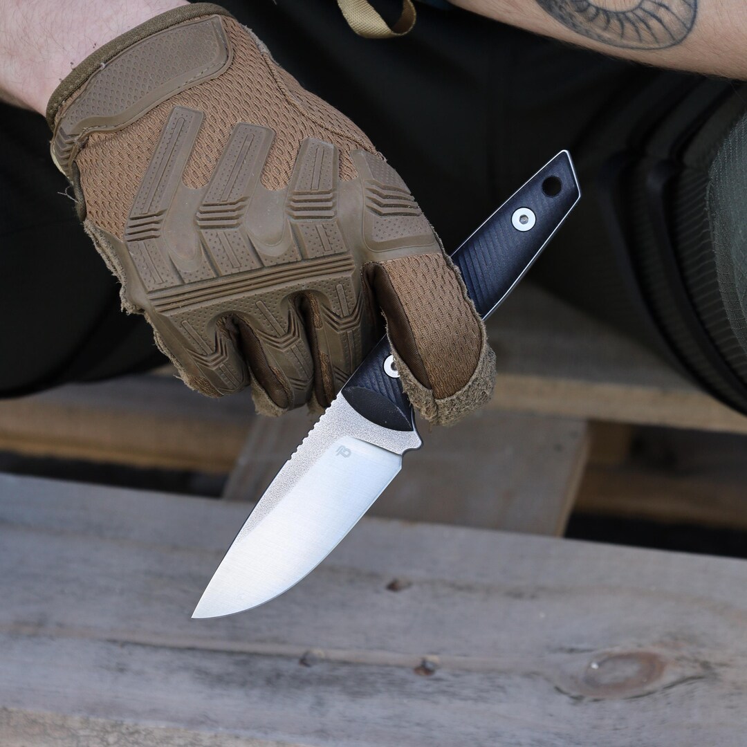 Handcrafted Fixed Knife Teren Blade - Barracuda - Etsy