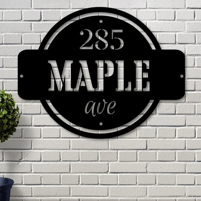 Lake House Numbers - Etsy