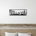 Custom Family Name Sign, Personalized Last Name Plaque, Spooky ...