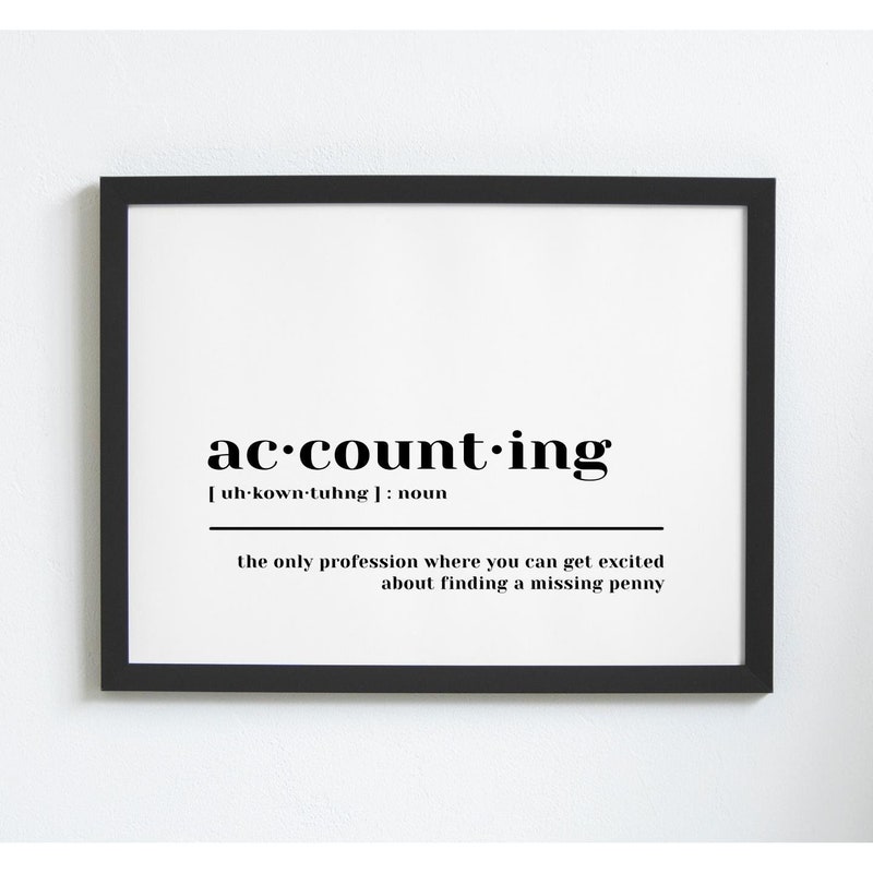 Accounts Office Prints - Etsy UK