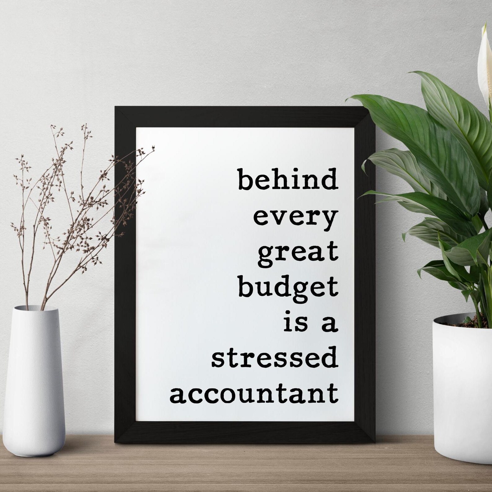 Printable Accounting Office Decor, Accountant Themed Wall Art, Funny ...