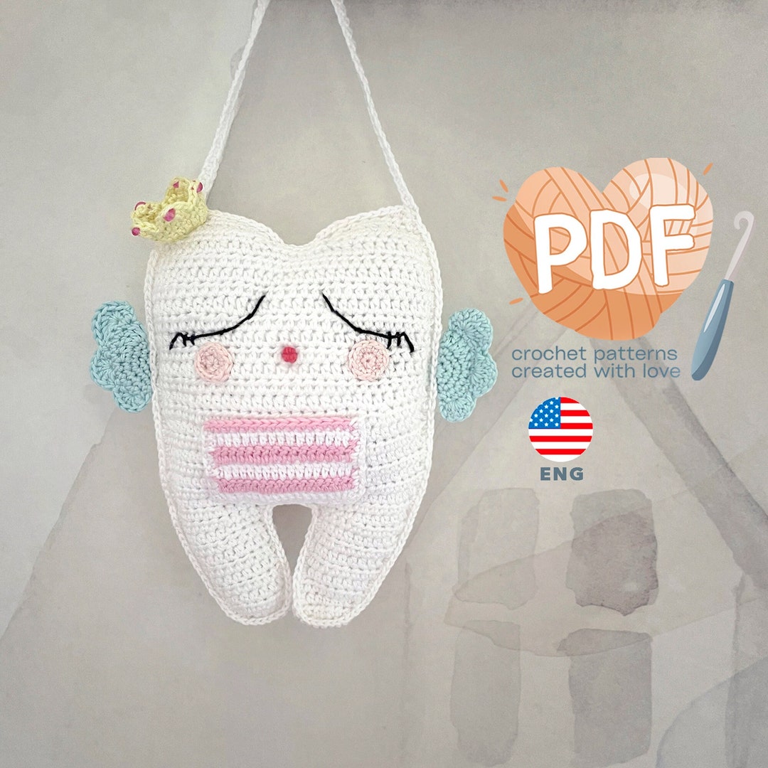 Tooth Fairy Crochet Pattern, Amigurumi Easy Tutorial for Beginners ...
