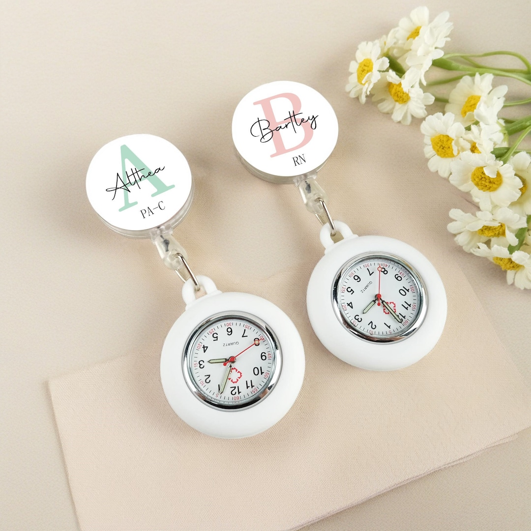 Personalized Badge Reel, Custom Nurse Retractable Badge, Nurse Name ...