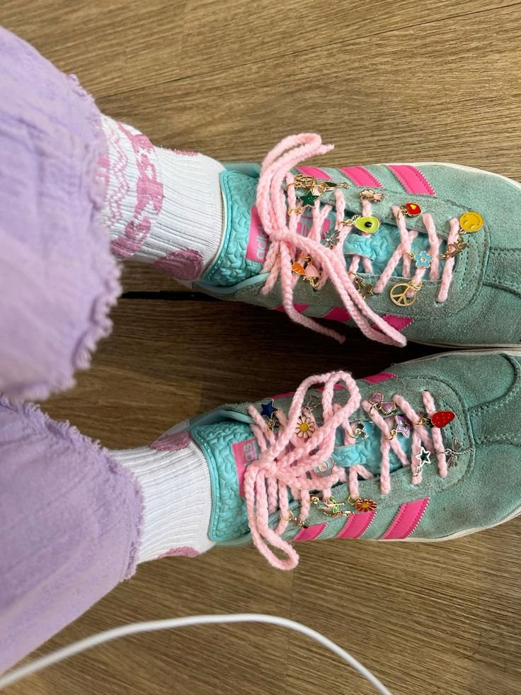 Shoe Charms, Shoelace Charms Gold, Shoe Jewels, Shoe Jewelry, Sneakers ...