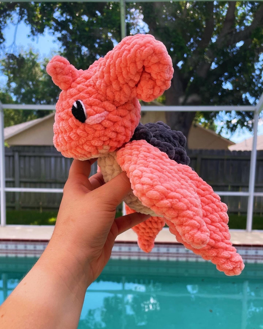 Lapras Pokémon Plushie - Crochet - Etsy