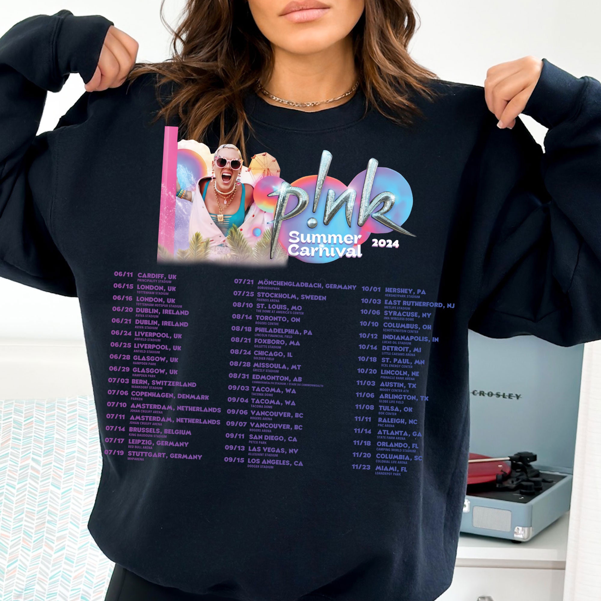 Pink Summer Carnival Png 2024, Pnk Summer Carnival 2024 Tour, Pink Tour ...