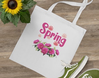 Quilted Spring Tote Bag - Etsy