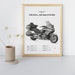 Honda Goldwing DCT | 2023 | Personalized Motorcycle Poster | Gift for ...