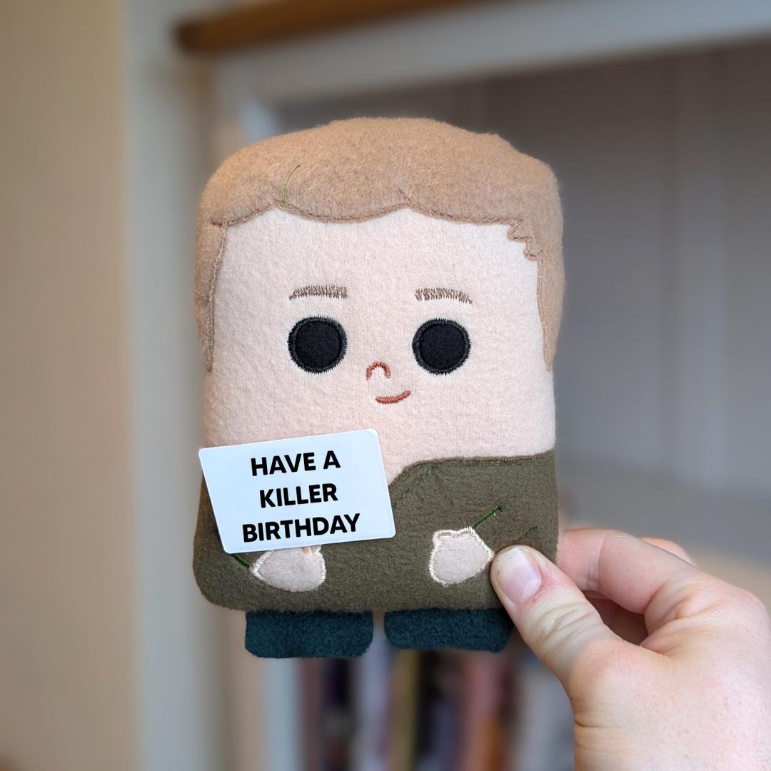 DEX Gift Plushie Serial Killer Tv Show Birthay Card Funny C Hall ...