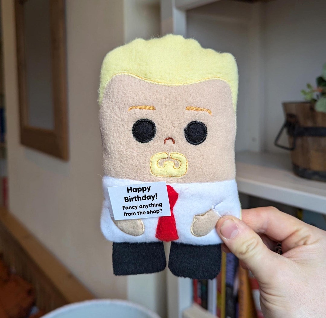 Shaun Plushie Movie Fans Birthday Card With Custom Message, Funny Dead ...