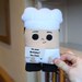 Chef Plushie Personalised Cook Gift Restaurant Crew Birthday Card Funny ...