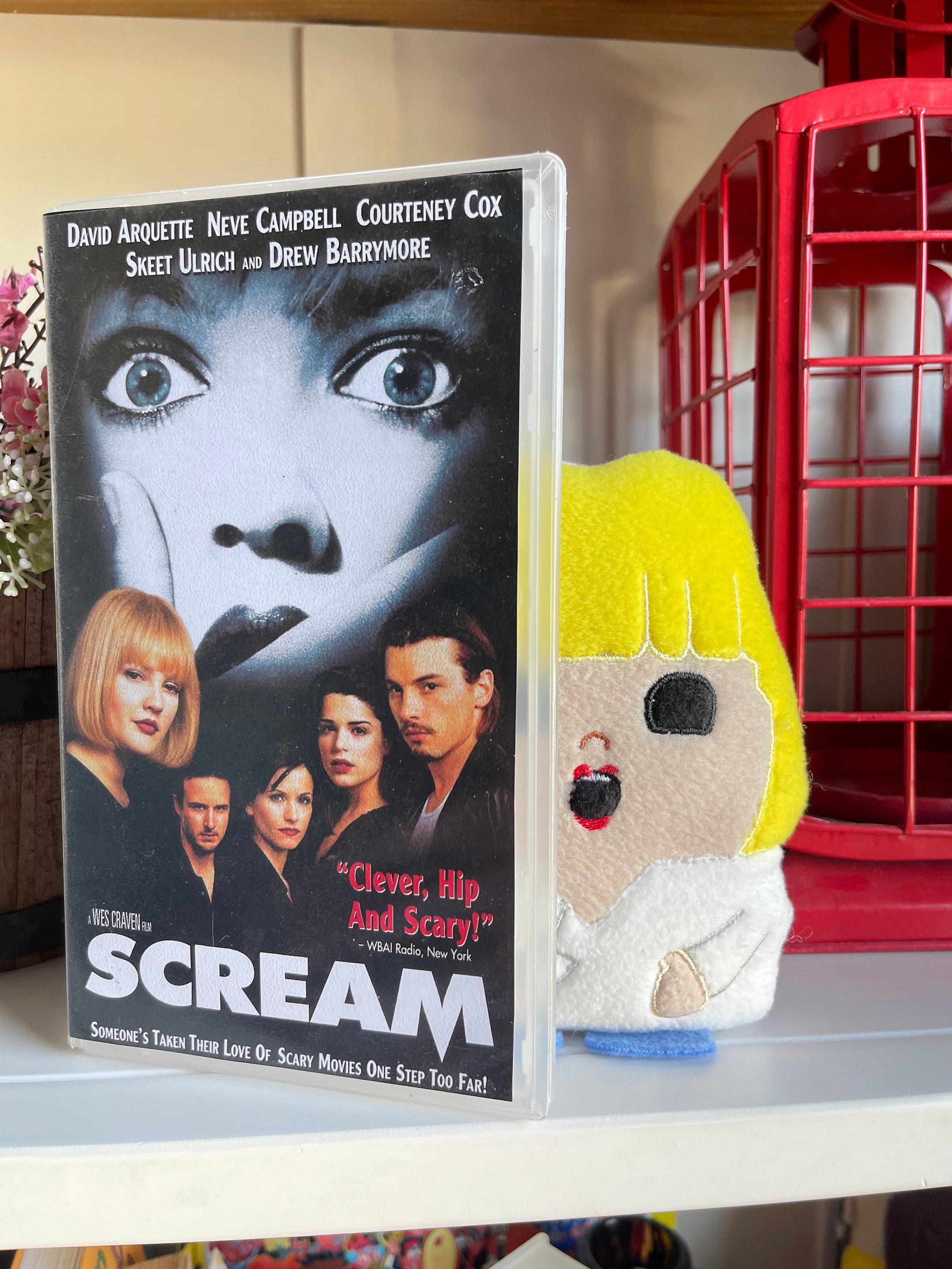 Casey Becker Plushie With Scream VHS Cute Scream Movie Plush Figure ...