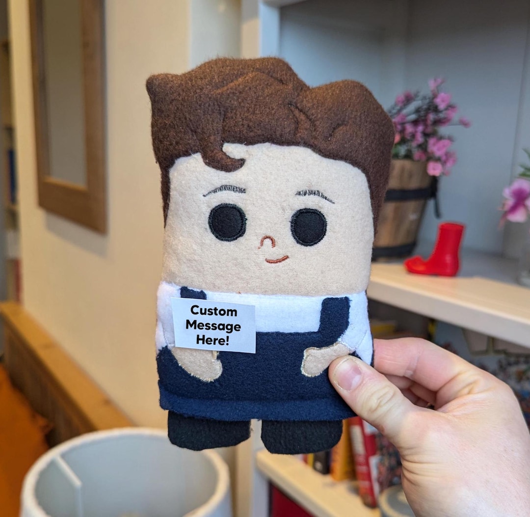 Tv Chef Plushie With Personalised Birthday Card Funny Kitchen Gift With ...