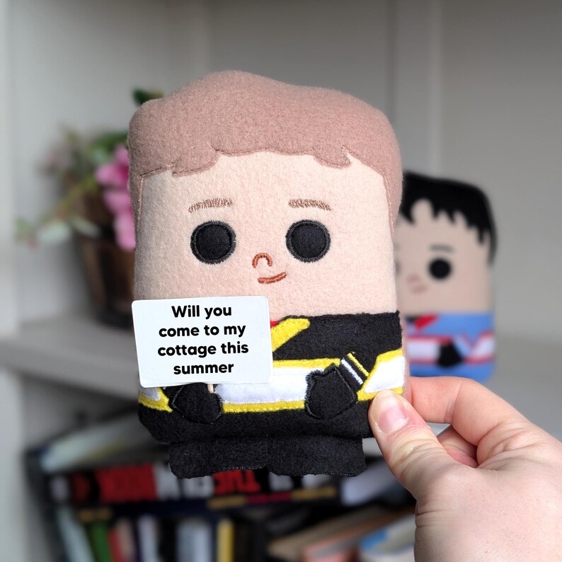 Shane Plushie Gift Cottage Birthday Card Ice Hockey Tv Show Doll Funny ...