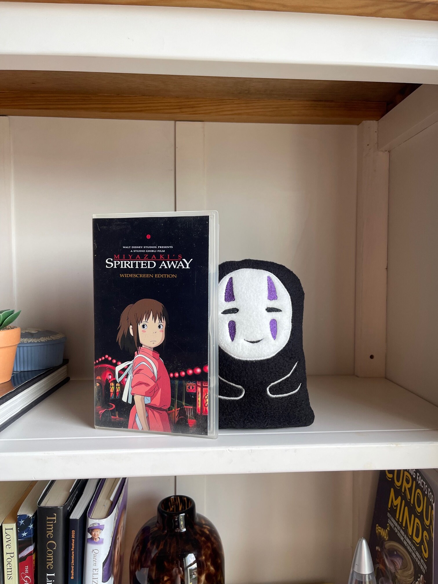 Cute Plushie With VHS Box and Cover. Ghibli Collectable Spirited Away ...
