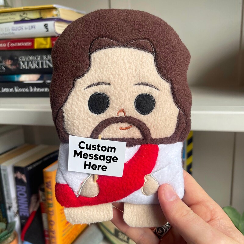 Plushie Jesus - Etsy