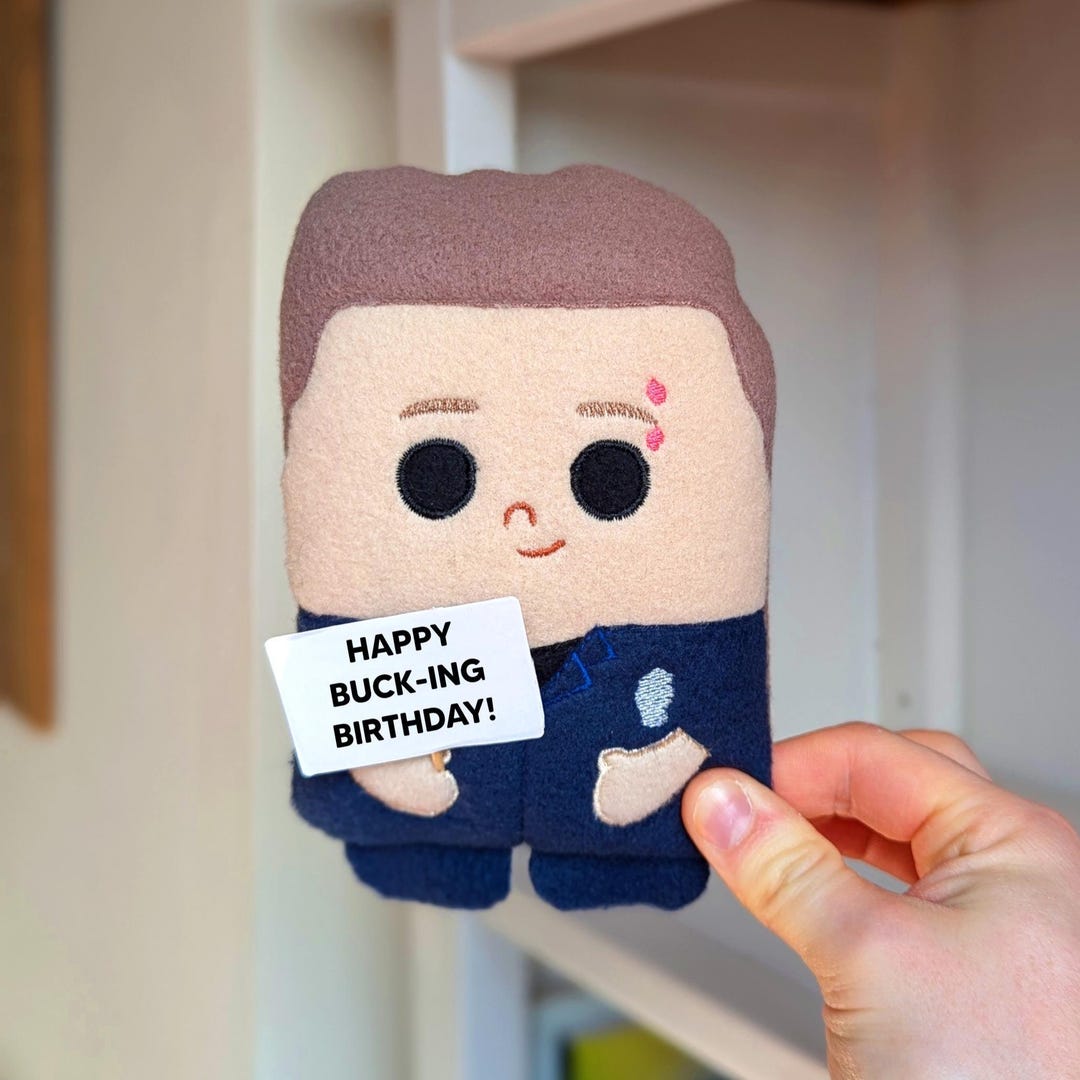 Buck Plushie With 118 Birthday Card Tv Show Gift Funny Present With ...