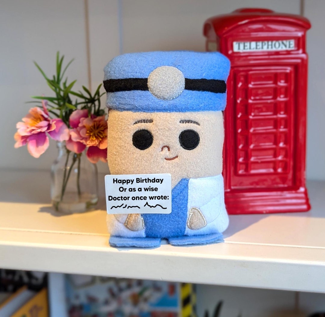 Custom Doctor Gift Plushie Personalised Surgeon Card Doctors Office ...