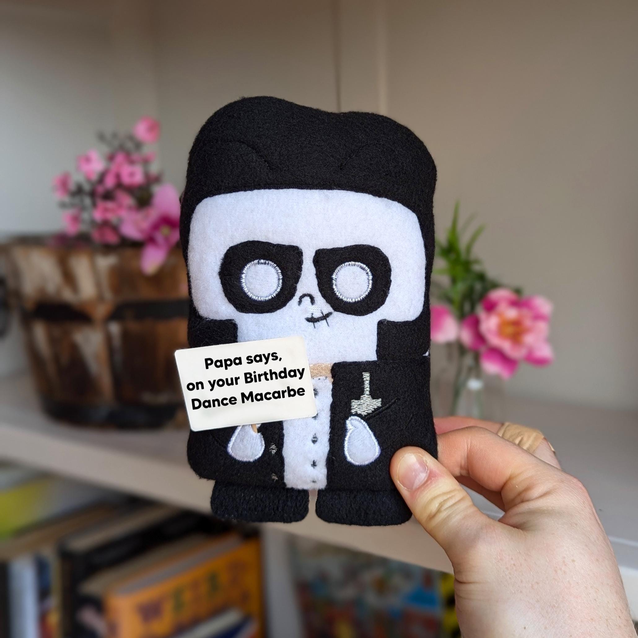 IV Plushie Heavy Metal Birthday Card for Fans Gift Funny Band Doll ...