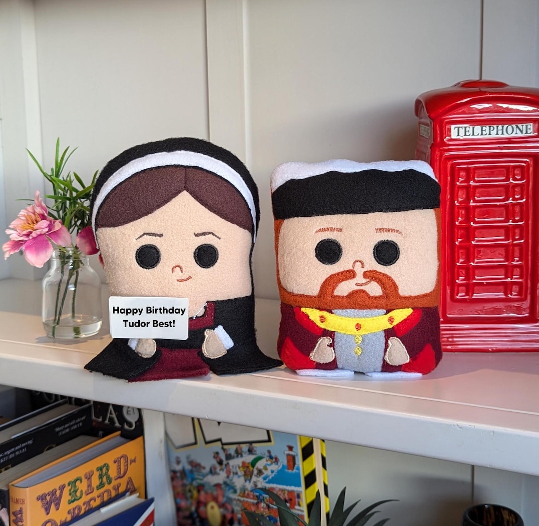 Anne Boleyn Gift Plushie History Lover Card Tudor England Present Funny ...