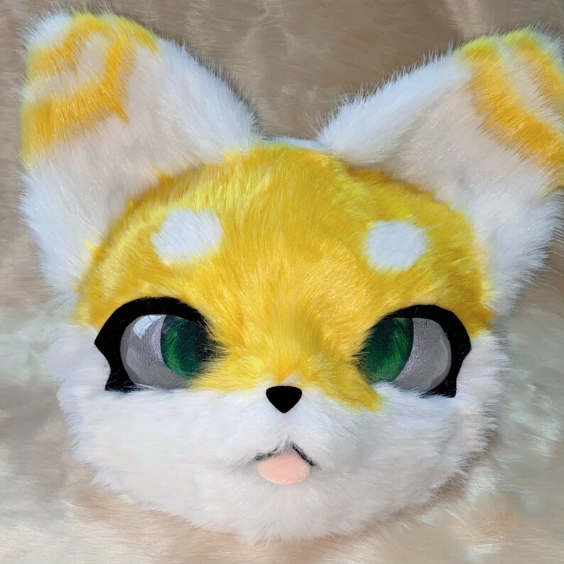 Fursuit Japanese Kemono Yellow Furry/ One of the Kind Cosplay Animal ...