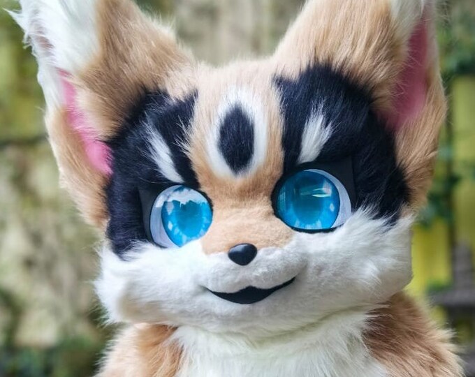 Fursuit Head Japanese Premade Kitsune Fox Furry/ One of the Kind ...