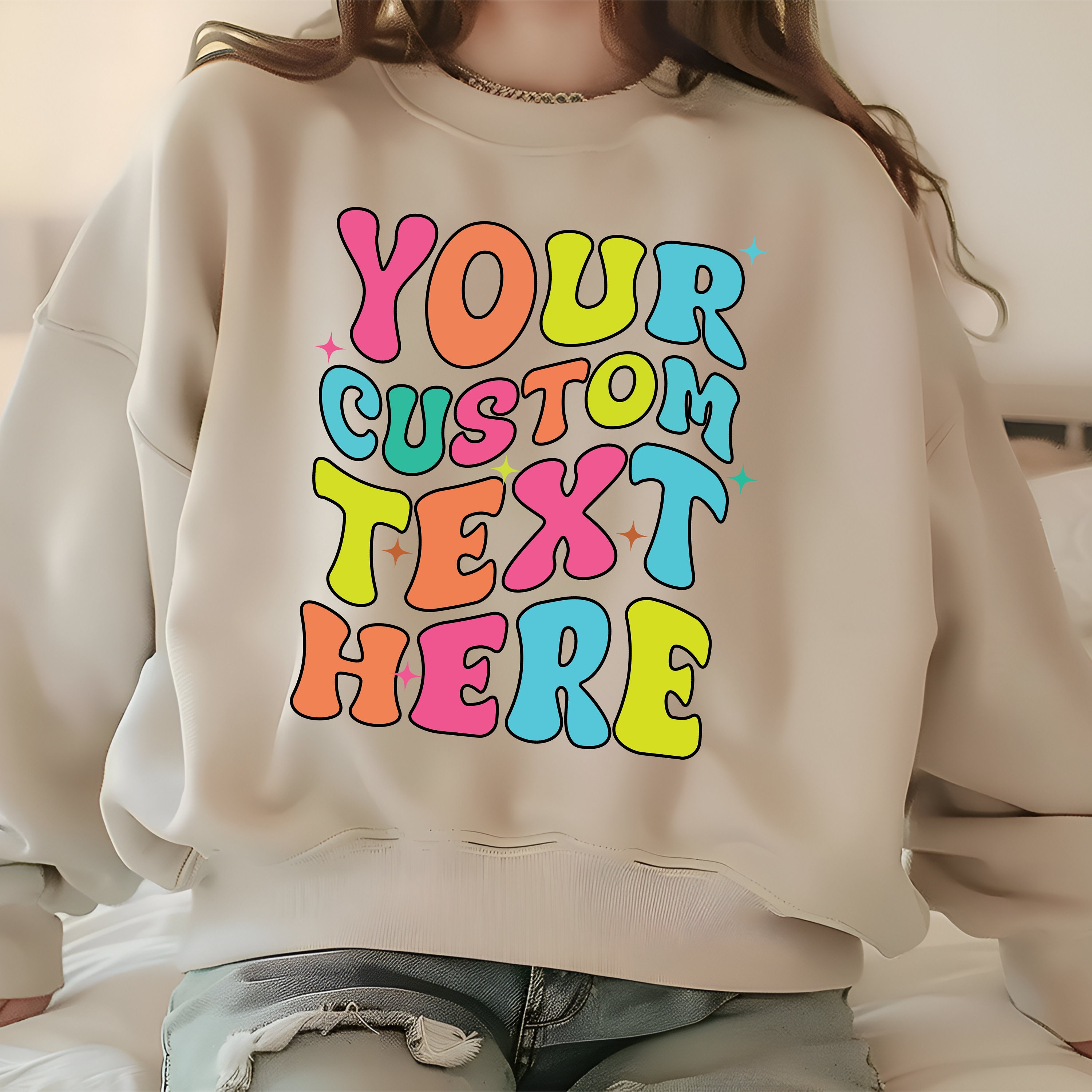 Custom Wavy Stacked Svg Png, Custom Wavy Text Svg, Personalized Text ...