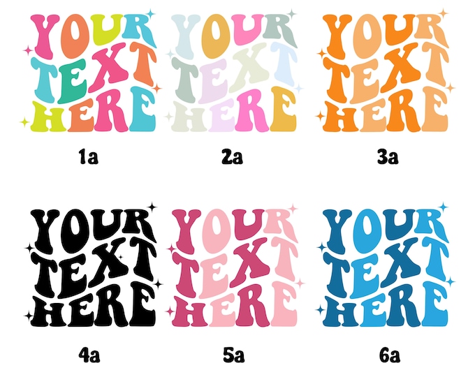 Custom Wavy Text Svg, Custom Wavy Letters Svg, Custom Wavy Font Svg ...