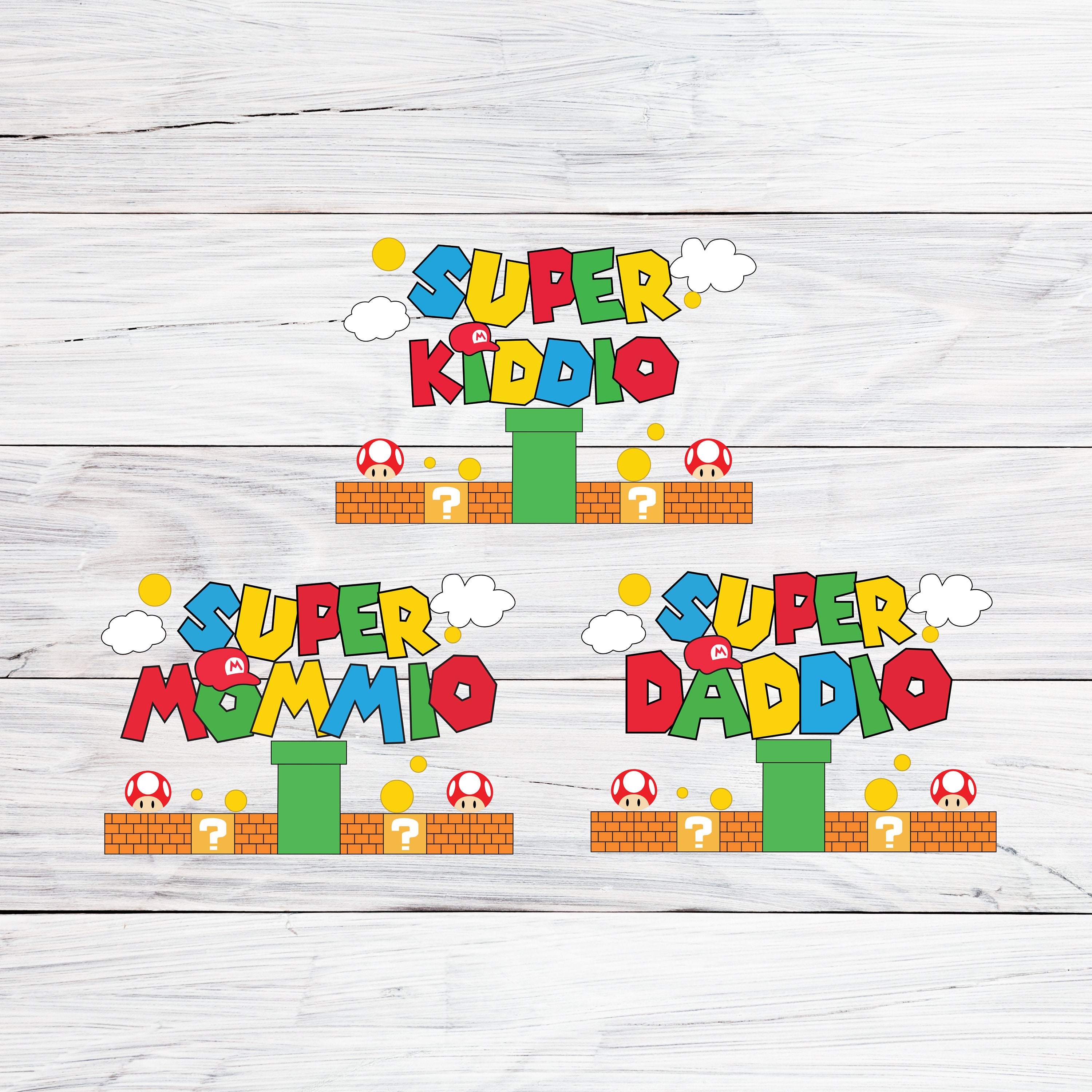 Super Daddio Svg Png, Super Mommio Svg, Super Kiddio Svg, Super Daddio ...