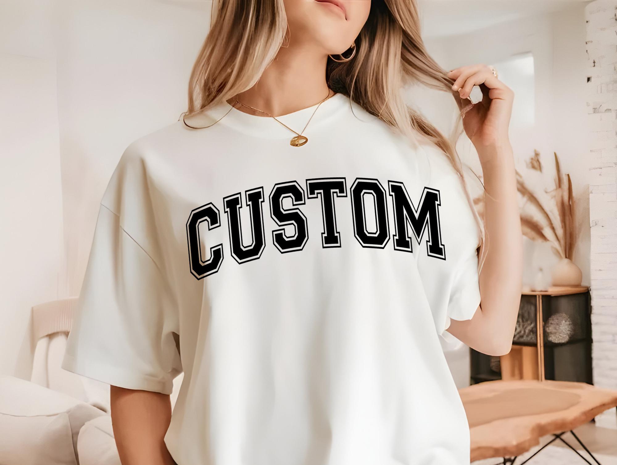 Custom Varsity Svg Png, Custom College Font Svg, Customized Design ...