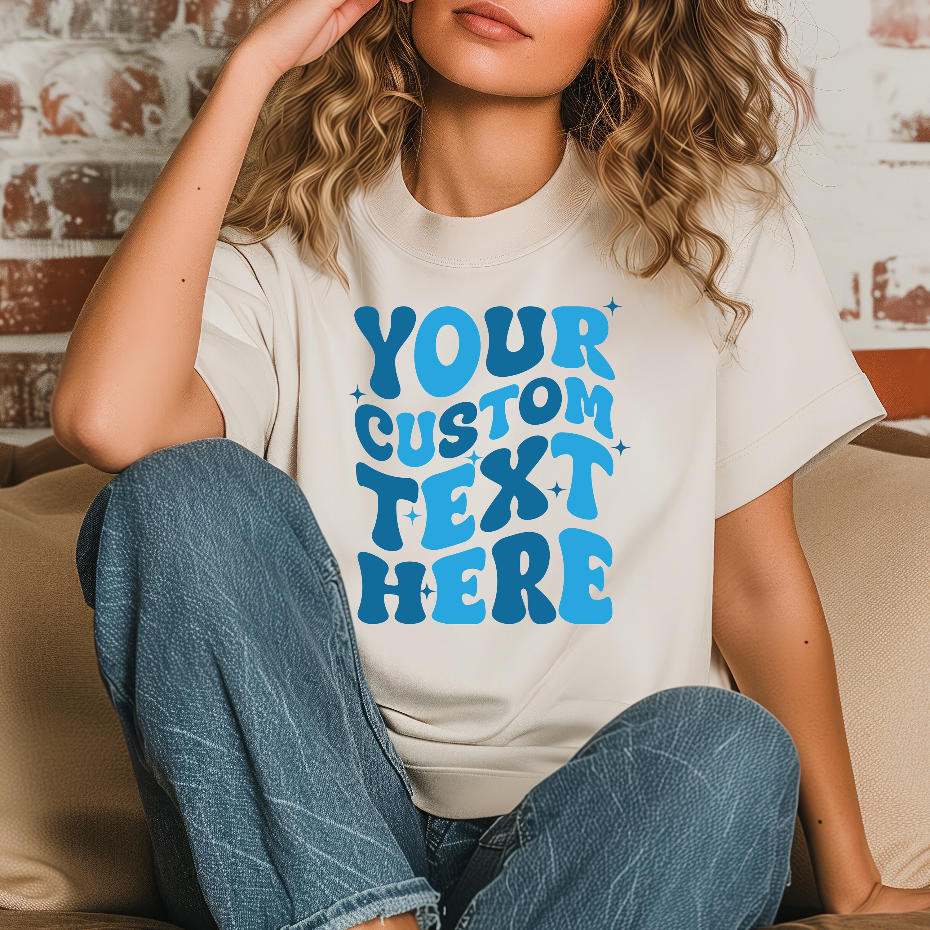 Custom Wavy Text PNG SVG, Custom Wavy Font, Custom Wavy Stacked Letters ...