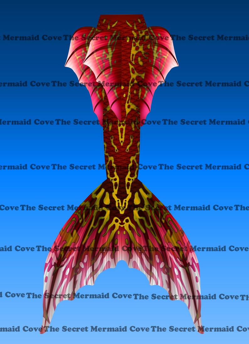 DIY Your Mermaid Tail, Mahina, Dragon Soul, Size S - Etsy