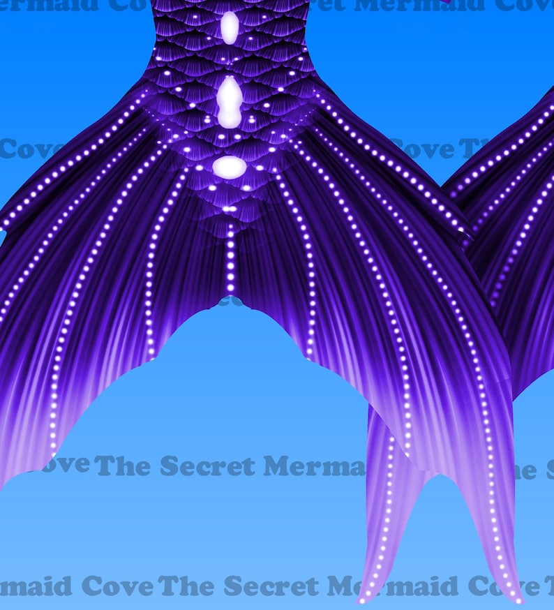 DIY Your Mermaid Tail, Fantasea Fin 3, Deep Water, Size S - Etsy