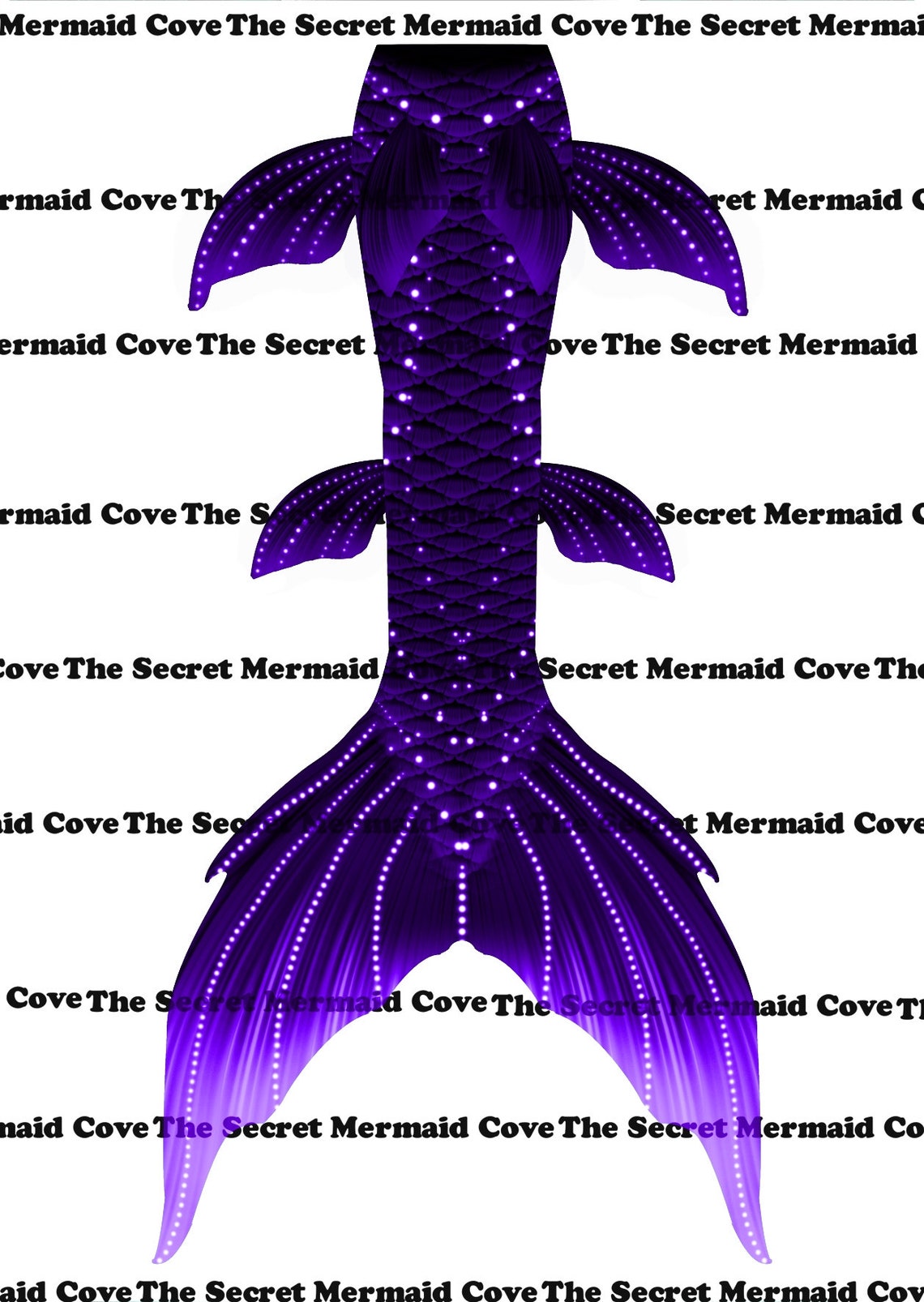 DIY Your Mermaid Tail, Fantasea Fin 3, Deep Water, Size M - Etsy