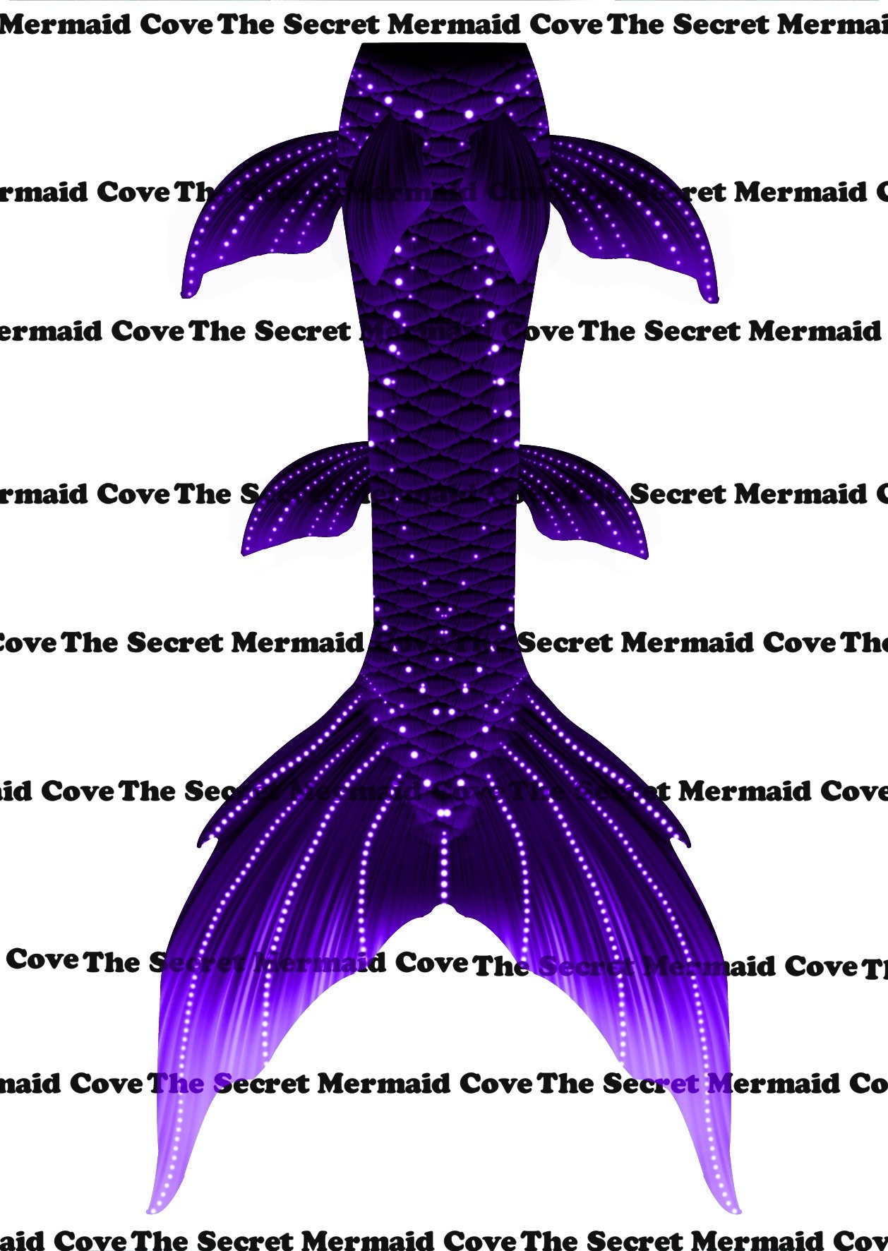 DIY Your Mermaid Tail, Fantasea Fin 3, Deep Water, Size M - Etsy