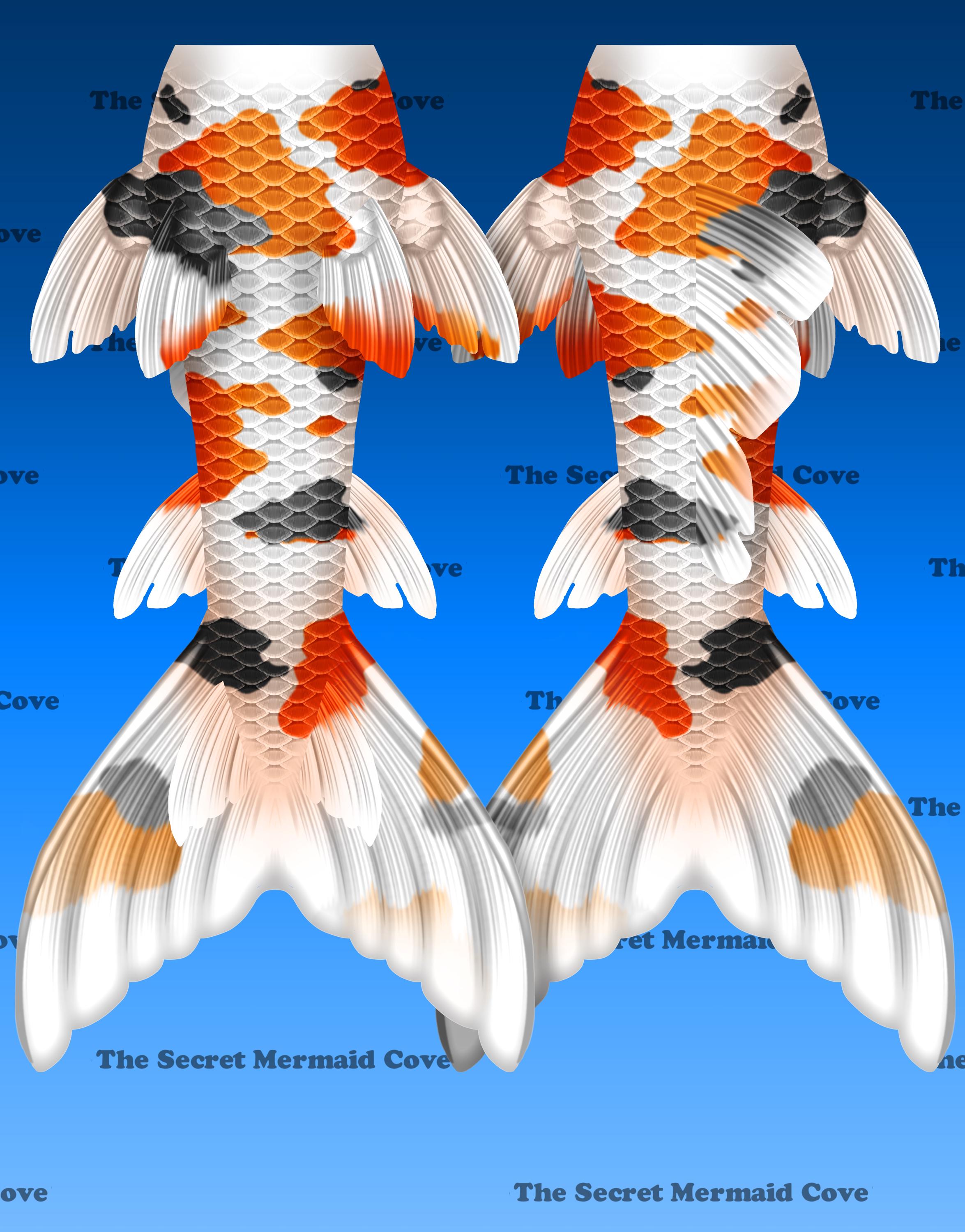 DIY Your Mermaid Tail,fortune Koi, Size S - Etsy