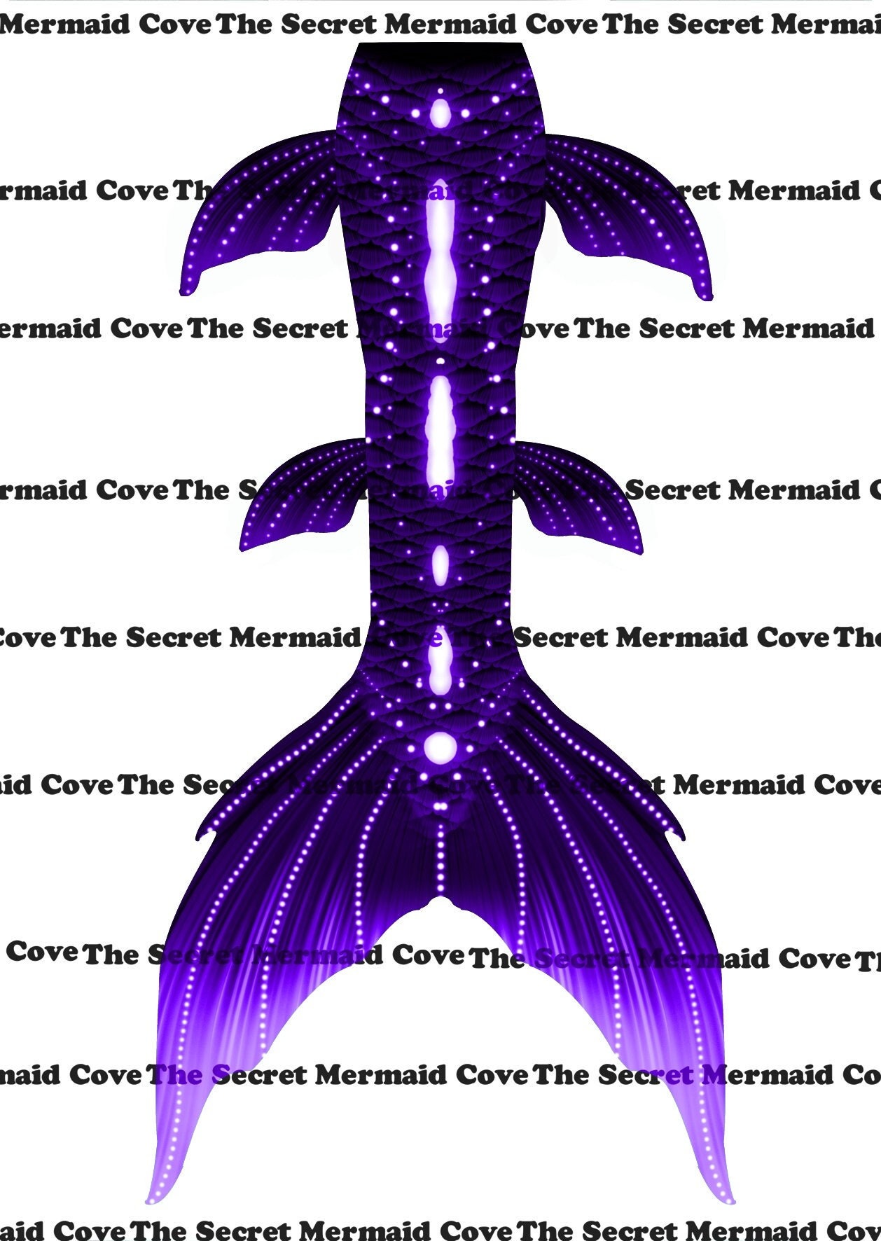 DIY Your Mermaid Tail, Fantasea Fin 3, Deep Water, Size M - Etsy